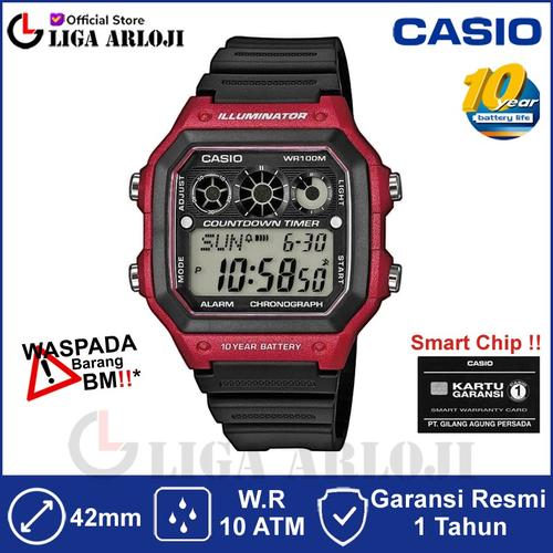 Jual CASIO AE-1300WH-4AVDF - Jam Tangan Pria Digital Original Garansi ...
