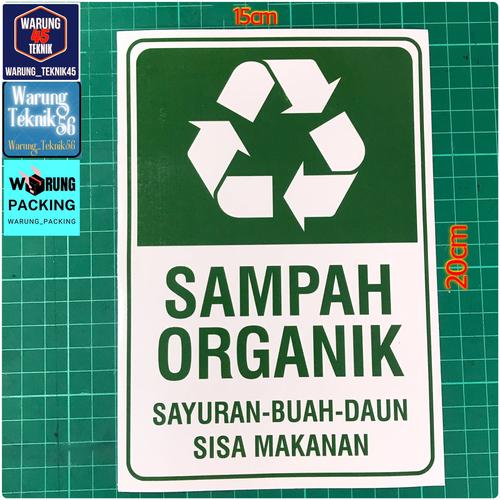 Jual Stiker Sticker Label Tanda Simbol K3/ Limbah B3/ Tong Keranjang ...