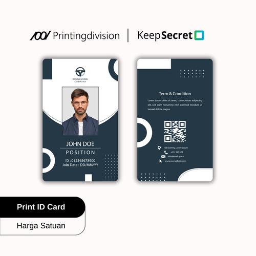 Jual PRINT ID CARD / NAME TAG / KARTU MEMBER HARGA SATUAN - Super ...