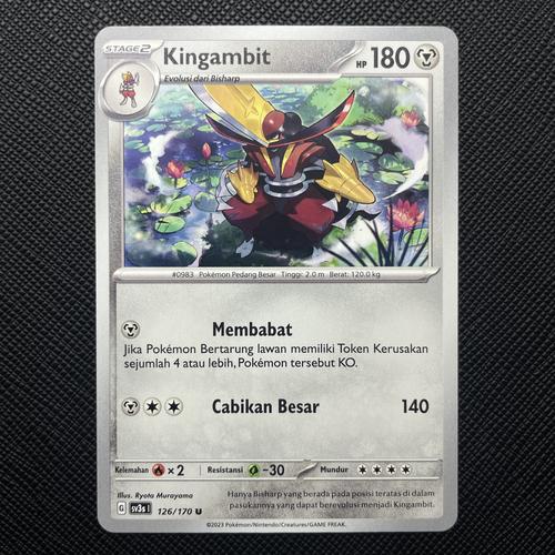 Jual Kingambit sv3s kilau hitam kartu pokemon indonesia TCG card - Kota Tangerang - Tokutoys ...