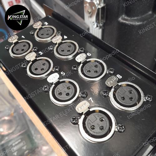 Jual Box Snake 8 Channel Jungtion STX Connector Kotak Cable Audio Tebal ...