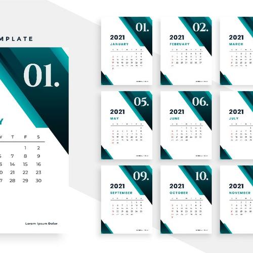Jual Template Kalender .ai .psd - Jakarta Selatan - monggodigital ...