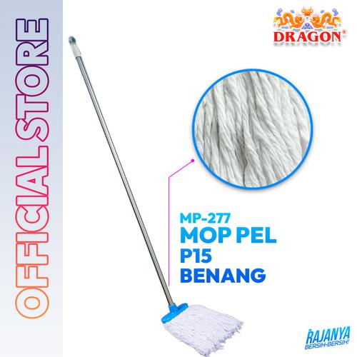 Promo DRAGON Mop Pel P15 Benang Alat Pel Lantai 110 cm Pembersih Lantai ...