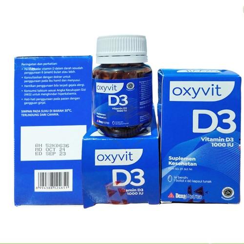 Promo Oxyvit D3 1000iu Botol Vitamin Kesehatan - Kota Surabaya ...
