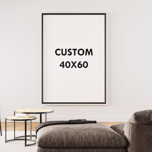 Jual Custom Wall Decor Poster Hiasan Dinding 40x60 - 40x60, Frame Hitam - Kota Semarang ...