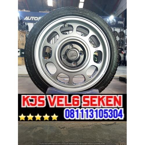 Jual VELG MOBIL HSR KLG R15 UNTUK WULING AIR EV PCD 4X100 PLUS BAN 175 ...