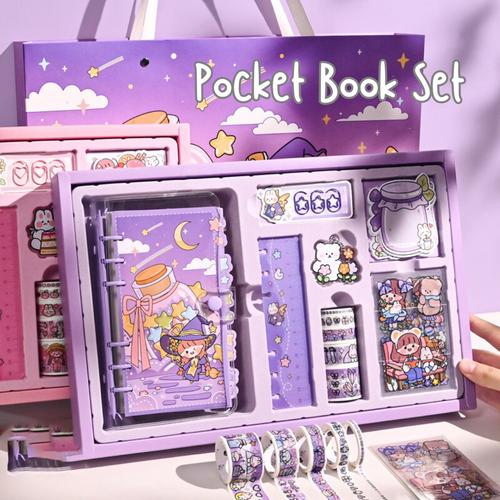 Promo Buku Journal Diary Set Kit Diary Book Notebook Buku Catatan ...