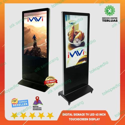 Jual DIGITAL SIGNAGE TV LED 43 INCH TOUCHSCREEN DISPLAY - Kota Semarang ...