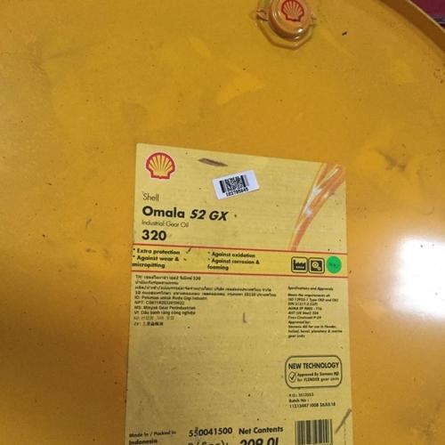 Jual SHELL OMALA S2 GX 320 ISO VG 320(Barang Ready Stok) - Jakarta ...