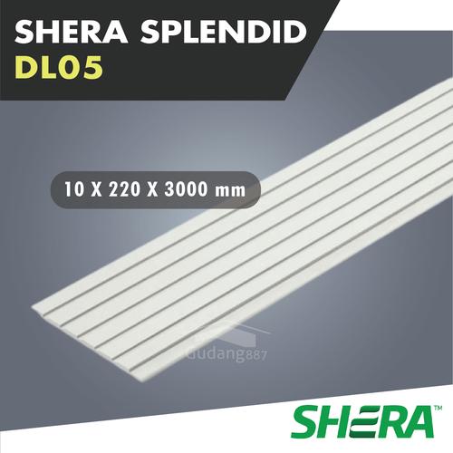 Jual shera splendid plank dl05 / straight grain / lap siding / tali air ...