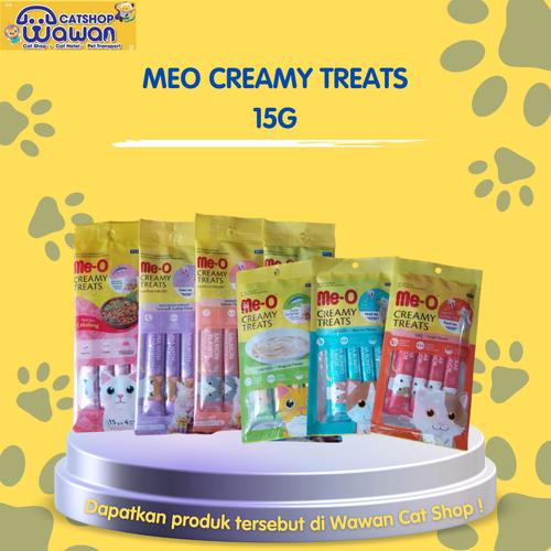 Jual MEO CREAMY TREATS 15g x 4 sachet - katsuo - Kota Tangerang Selatan ...