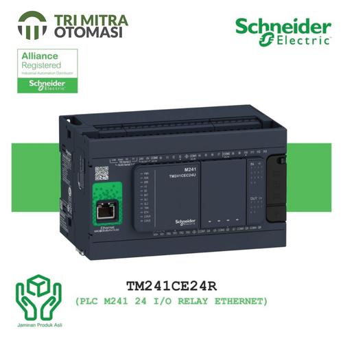 Promo Schneider PLC Modicon M241 24 I/O Relay Ethernet - TM241CE24R Cicil 0% 3x - Kab. Tangerang ...