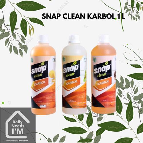 Promo SNAP CLEAN - KARBOL (PEMBERSIH LANTAI & KAMAR MANDI) 1 LITER ...