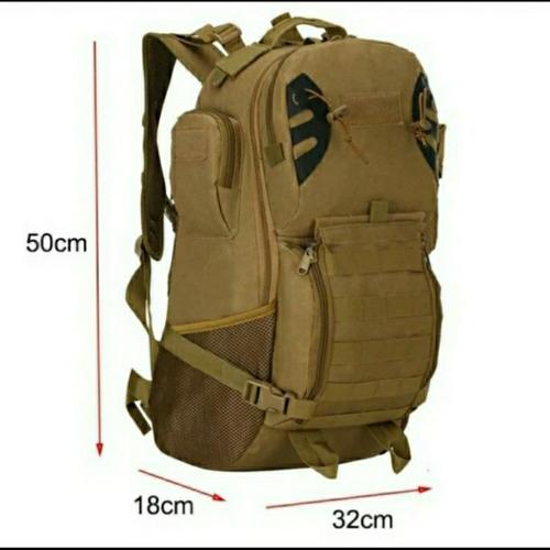 Jual tas ransel army tactical outdoor tas ransel 02 import WID - Hijau ...