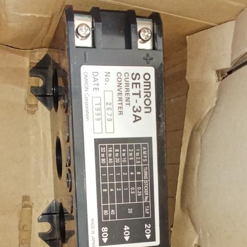Jual Current converter omron SET-3A 1-80A - Kota Surabaya - indo panel ...