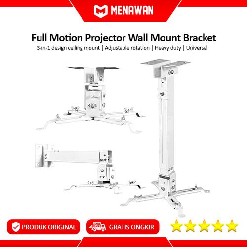 Jual Projector Wall Ceiling Mount Bracket Proyektor Gantung Universal ...