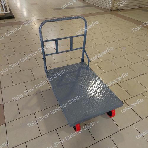 Jual TROLI LIPAT BORDERS 1 TON / TROLI BESI 1 TON /HANDTRUCK 1 TON BESI ...