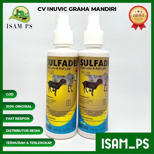 Jual Sulfadex 130ml / obat luka dan anti lalat pada hewan - Kab. Blitar ...