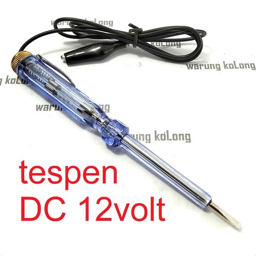 Jual Tespen DC 12 Volt mobil motor tes pen Lampu 12V Listrik 12volt ...