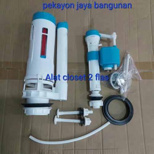 Jual Alat closet duduk universal 2 flas / plampung closet 2 flas - Kota ...