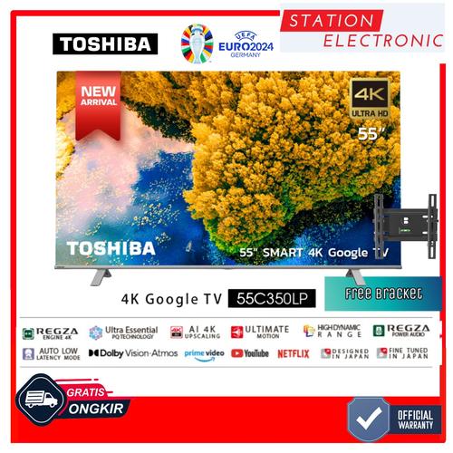 Promo TOSHIBA 55C350NP / 55 C350 NP Smart 4K UHD Google TV w/ Dolby ...