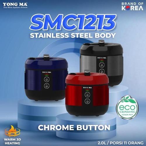 Jual Yong Ma Rice Cooker Magic Com 2 Liter 400 Watt Smc-1213 / Smc1213 ...