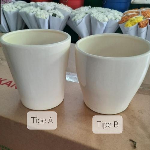 Jual Pot keramik/ vas bunga untuk 1 pohon anggrek bulan - Jakarta Barat ...