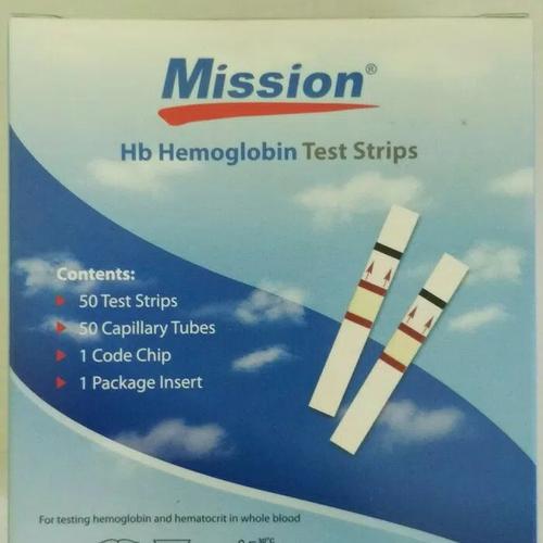 Jual Hb Mission Hemoglobin Mission Test Strip Mission Hb - Kota ...