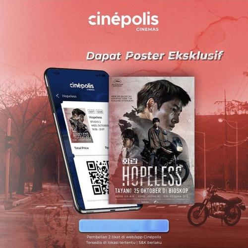 Jual Hopeless x Cinepolis Official A4 Poster - Kab. Purwakarta - nahiaR ...