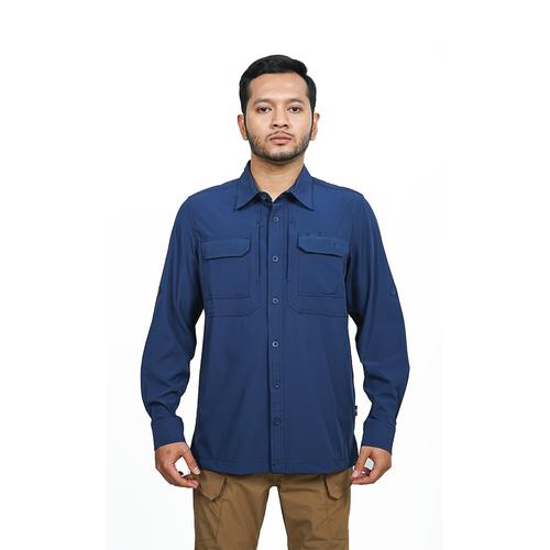 Promo Kemeja Panjang Pria Cartenz Tactical Chalangger New Colors - Navy ...