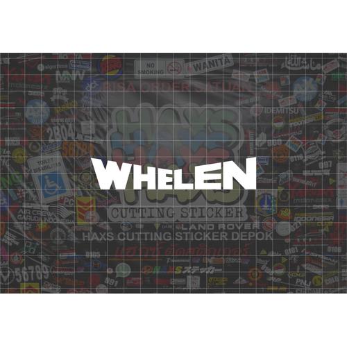 Jual Cutting Sticker Logo Whelen Ukuran 10 Cm Untuk Motor Mobil - Merah - Kota Depok - Haxs ...