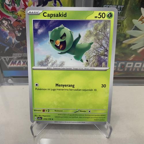 Jual Pokemon TCG Indonesia Capsakid SV3s 010 - Kab. Bekasi - Varian S ...
