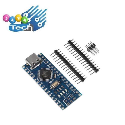 Jual Arduino Nano V3 USB Type-C Konektor CH340 ATmega328p 5v ATmega328 ...