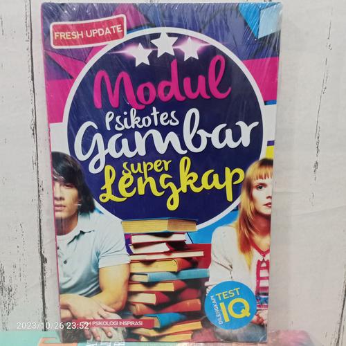 Jual ORIGINAL BUKU MODUL PSIKOTES GAMBAR SUPER LENGKAP Dilengkapi Tes ...