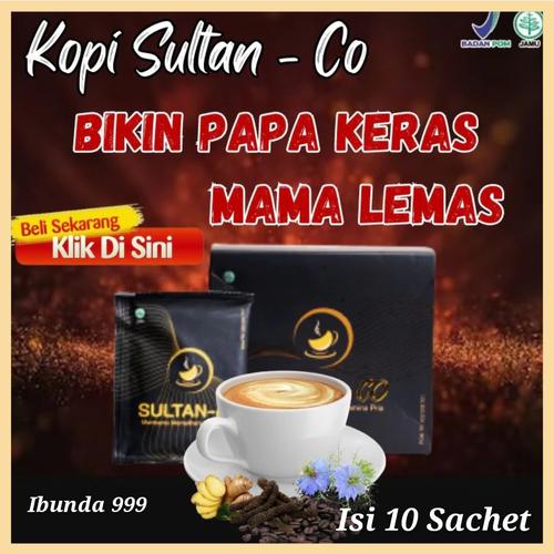 Jual KOPI SULTAN BOX BESAR ISI 10 SACHET ASLI ORIGINAL GARANSI ...