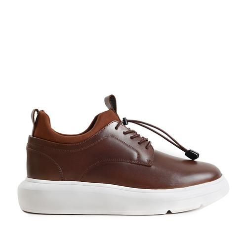 Promo Prabu - Andakara Brown Sepatu Sneakers Kulit Pria-Cokelat - 41 ...