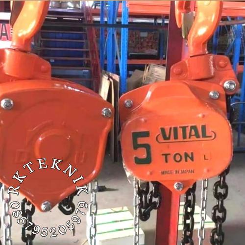 Jual Chain Block Vital 5 ton + 15m VP5 (Made In Japan) - Jakarta Utara ...