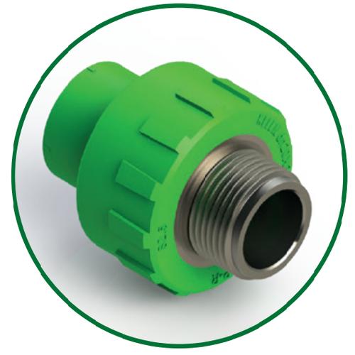 Jual Socket Drat Luar Rucika Male Thread Joint PPR 1/2" inch, 3/4" inch ...