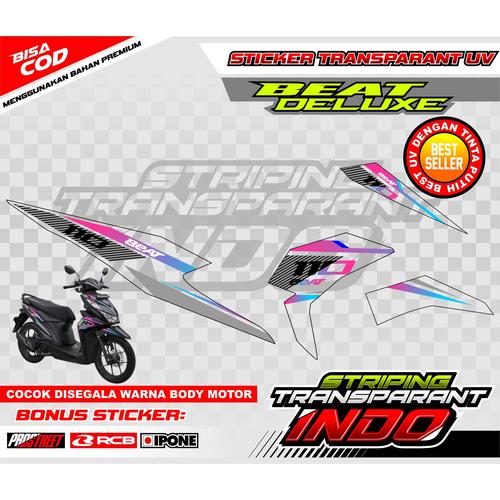 Jual STRIPING MOTOR HONDA BEAT DELUX / STICKER LIST HONDA BEAT DELUXE ...