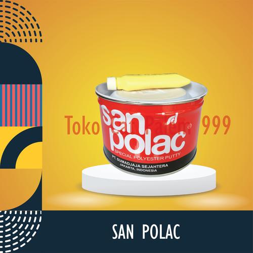 Jual DEMPUL SAN POLAC 4 KG / DUMPUL SANPOLAC SPECIAL POLYESTER /DEMPUL ...