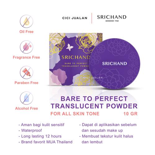 Jual BEST!! Srichand Bare to Perfect Translucent Powder 10gr FULL SIZE ...