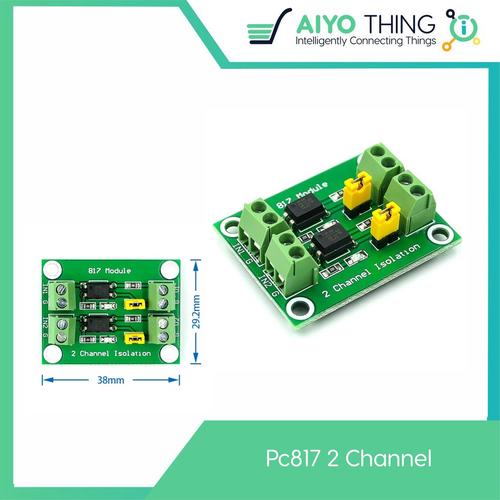 Jual PC817 2 Channel Converter Module Optocoupler Isolation - Kota Malang - aiyothings | Tokopedia