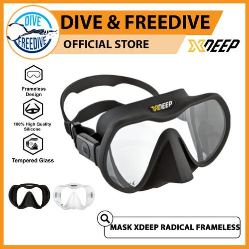Jual Mask XDeep Frameless Radical Diving Snorkeling Masker Selam ...