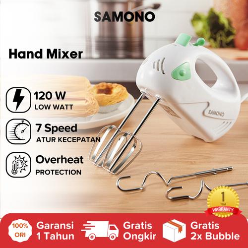 Promo Hand Mixer Samono Mikser Tangan Handmixer Mesin Pengaduk Adonan