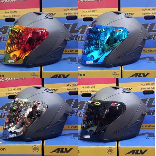 Jual HELM ALV ULTRON PRO SOLID GUNMETAL DOFF - GUNMETAL DOF, M - Kab ...
