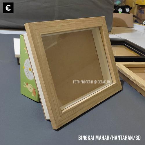 Jual Bingkai Mahar 3D Hantaran 21x30cm 10R A4 Kotak Perhiasan - Jakarta ...