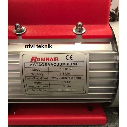 Jual vakum pump robin air raptor 15501,vacum vacuum ac robinair chiller ...