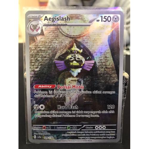 Jual Aegislash AR SV3s Pokemon TCG Indonesia - Kota Surabaya - Board ...