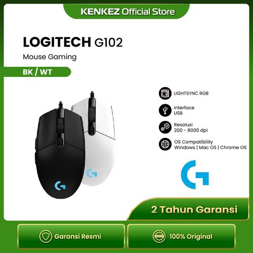 Jual Logitech G102 Prodigy LIGHTSYNC RGB Gaming Mouse USB - Hitam ...