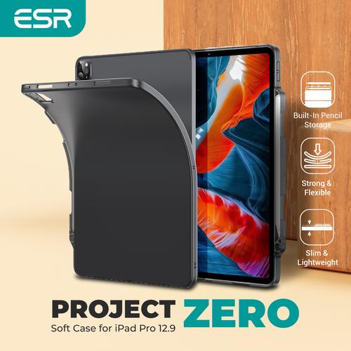 Promo Soft Case iPad Pro 12.9 ESR Project Zero Pencil - Matte Clear ...